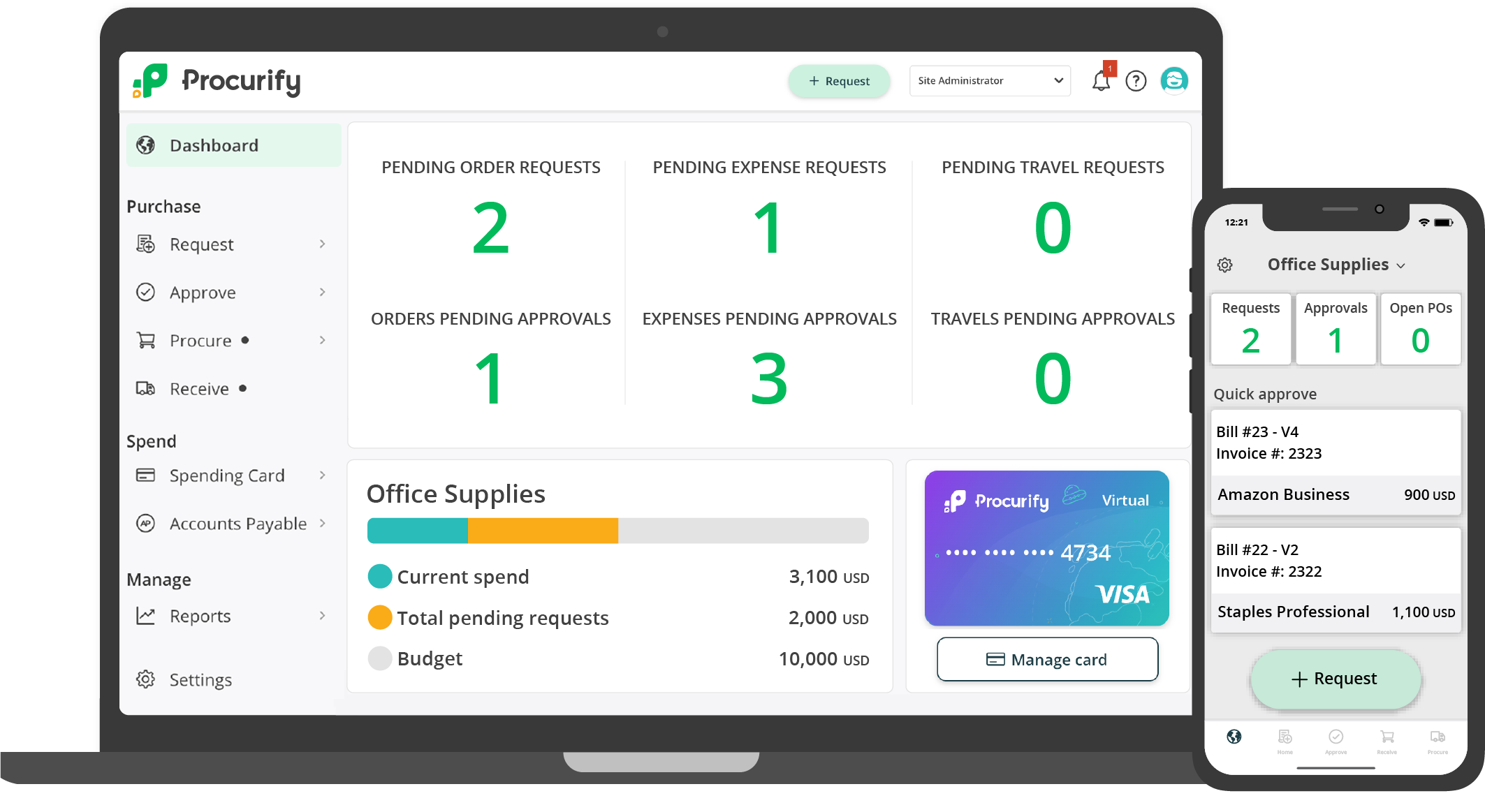 Procurify | Procurement and Purchasing Software